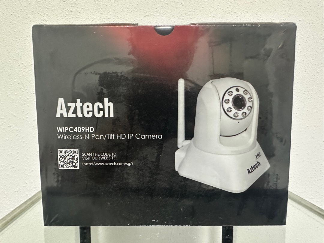 Aztech HD IP camera WIPC409 HD brand new fully sealed, Furniture & Home ...