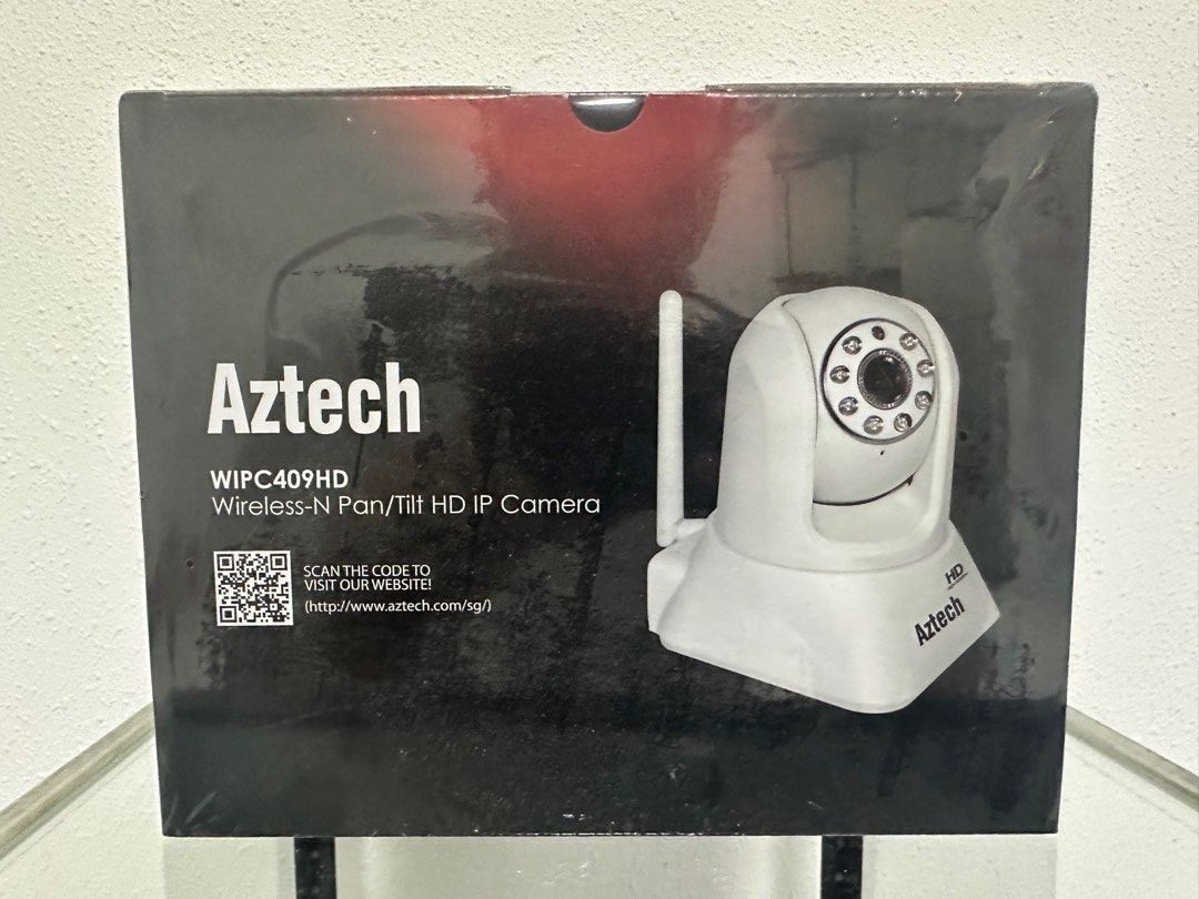 Aztech HD IP camera WIPC409 HD brand new fully sealed, Furniture & Home ...