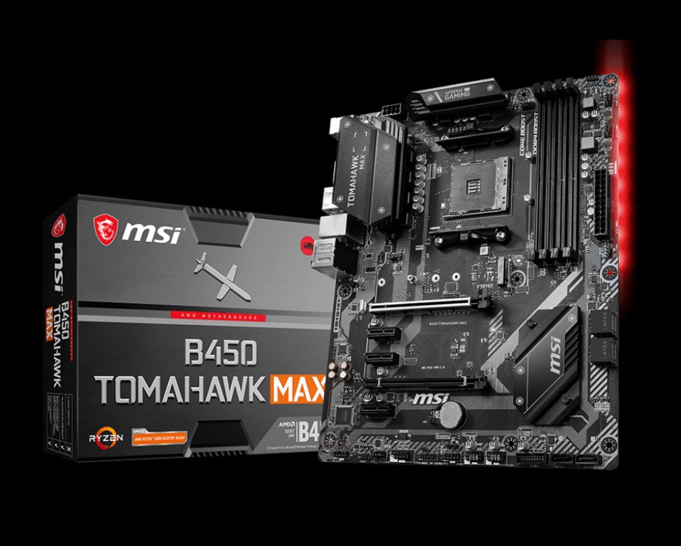 B450 Tomahawk max motherboard, Computers & Tech, Parts & Accessories ...
