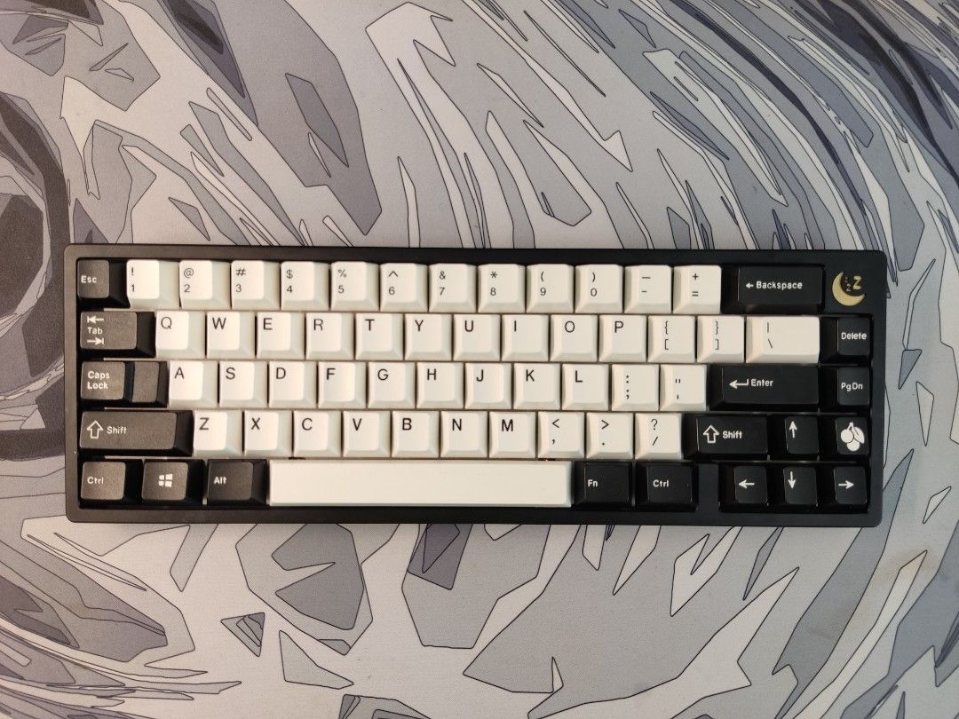 Bachoo Nemui with Gateron Yellow Custom Mechanical Keyboard, Computers ...