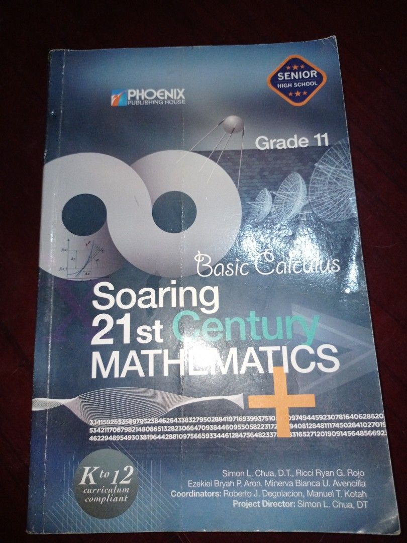 Basic Calculus Soaring 21st Century Mathematics (Senior High School ...