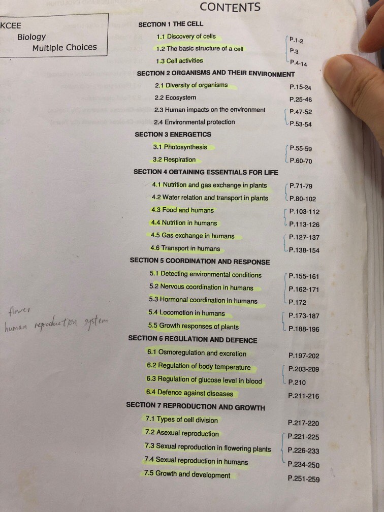 Bio past paper HKCEE BY TOPIC, 興趣及遊戲, 書本 & 文具, 教科書 - Carousell