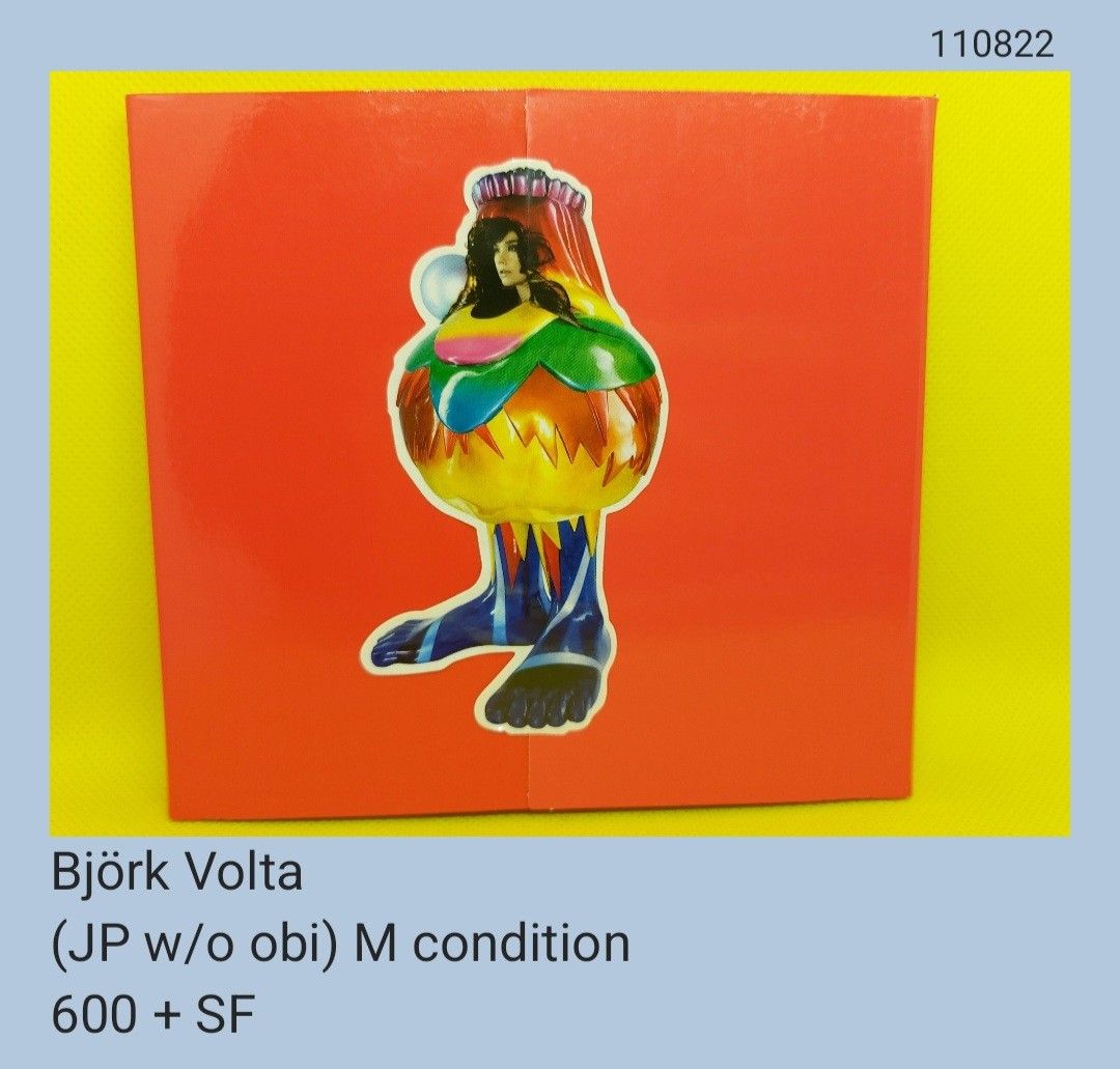 Bjork Volta CD (unsealed), Hobbies & Toys, Music & Media, CDs & DVDs on Carousell