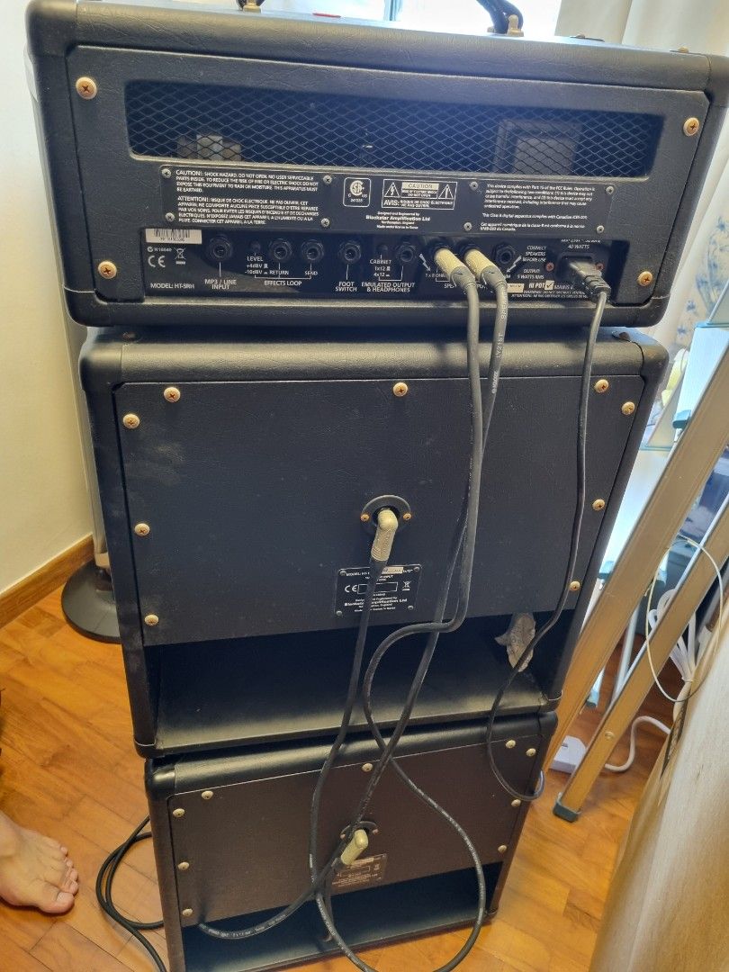 Blackstar HT-5R head, 2X 12inch Cabinet, Hobbies & Toys, Music & Media ...