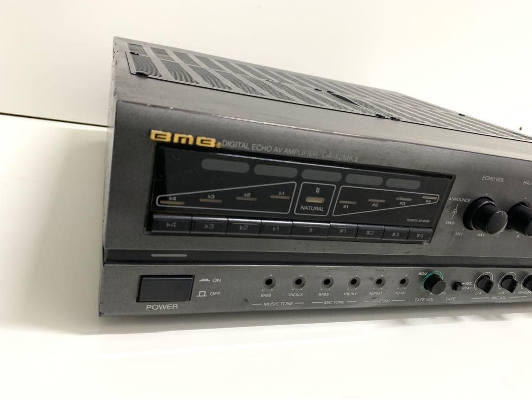 BMB DA-X2MKII Karaoke Amplifier Made In Japan 日本製專業級 卡拉ok 擴音機, 家庭電器, 電視 ...