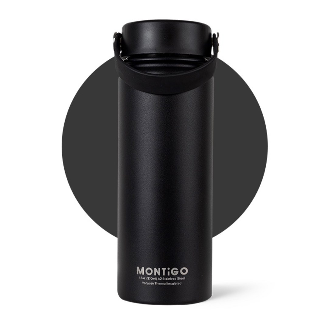 BNIB Montigo Black Tumbler, Furniture & Home Living, Kitchenware ...