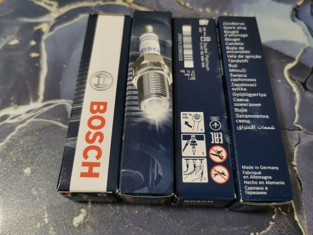 Bosch YR7MPP33 spark plug, Car Accessories, Accessories on Carousell