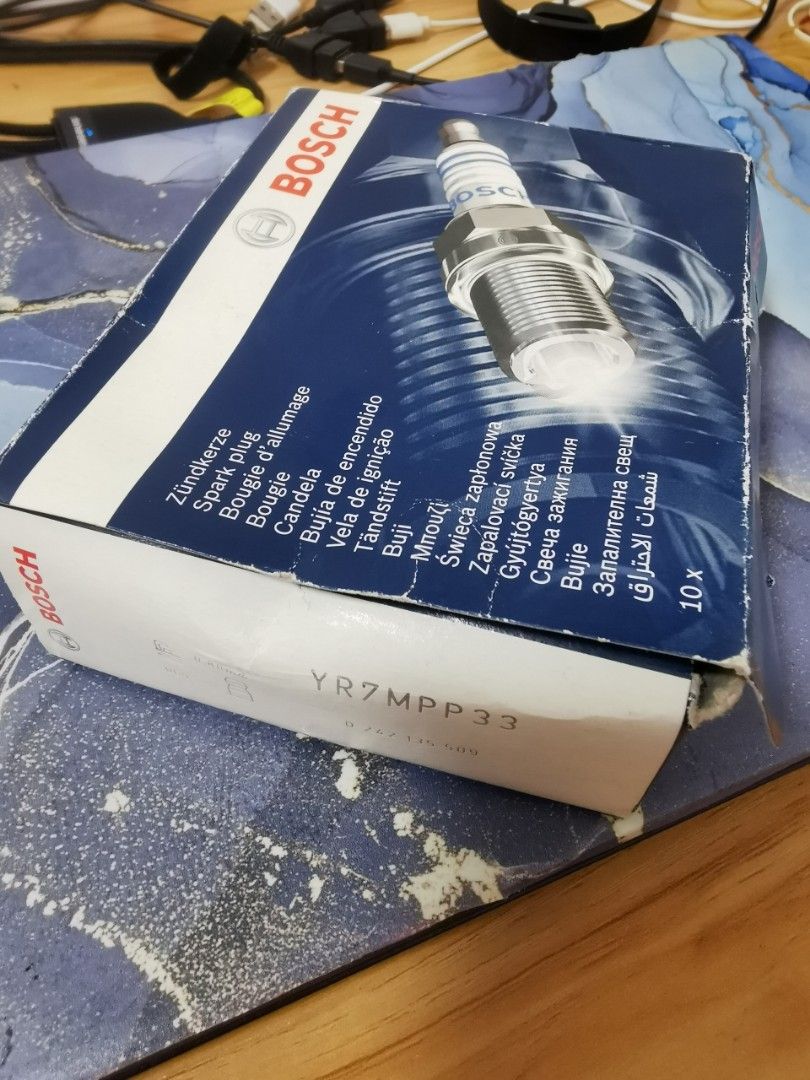 Bosch YR7MPP33 spark plug, Car Accessories, Accessories on Carousell