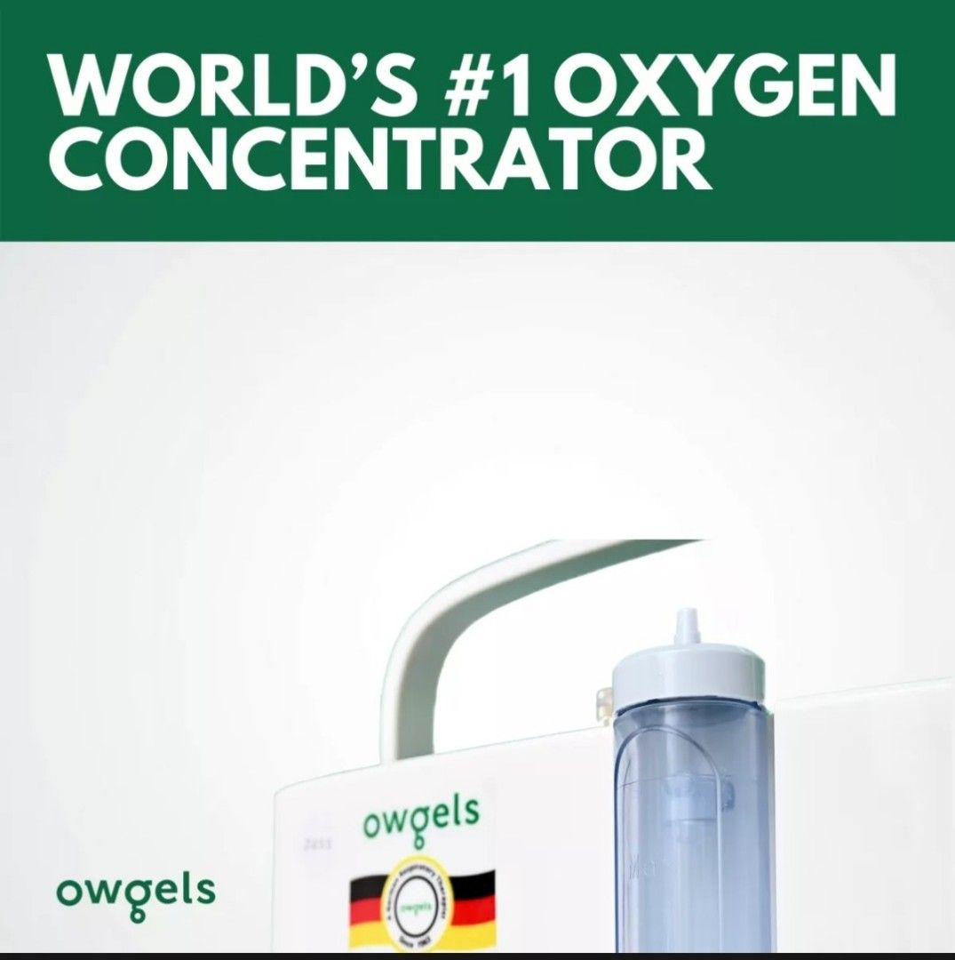 Brand New!! Owgels Oxygen Concentrator. Sealed packed., Health ...