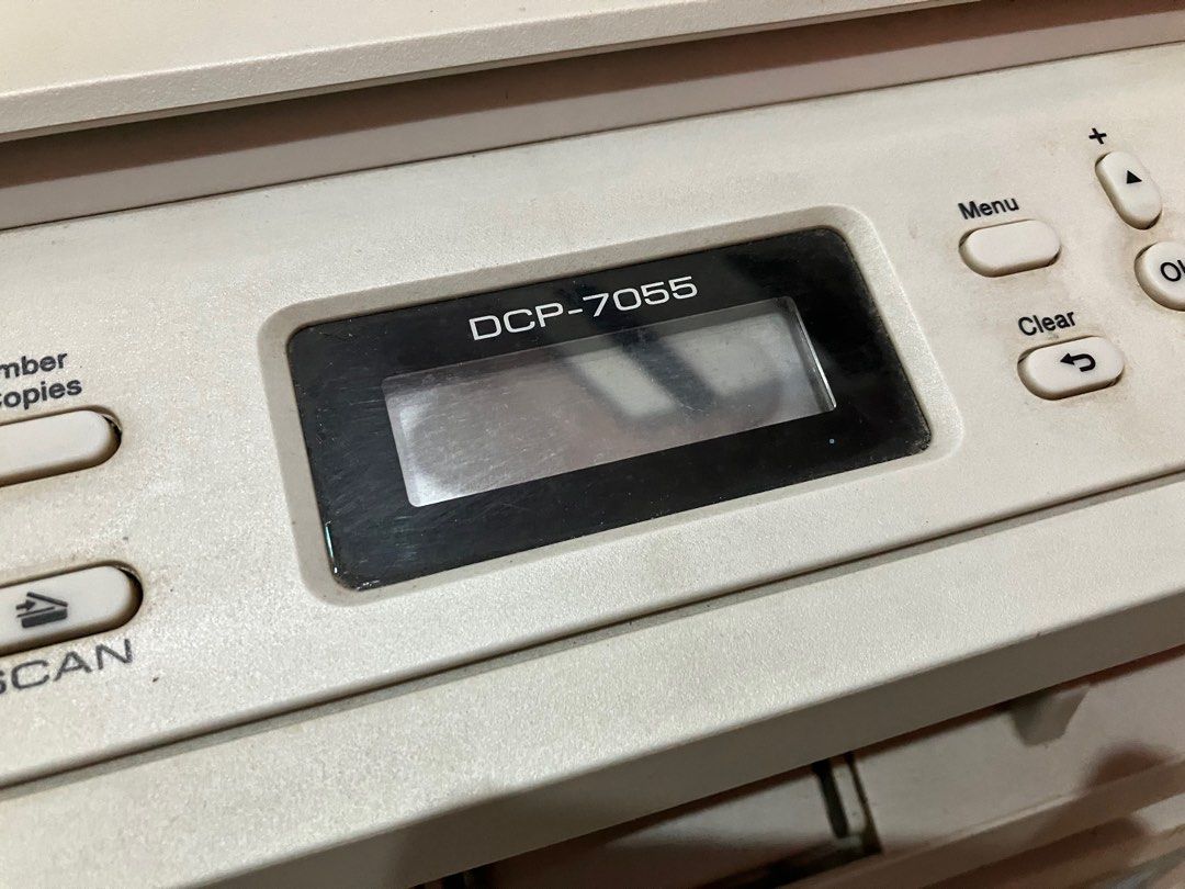 Brother DCP-7055 Print Scan Copy Mono Laser Printer, Computers & Tech, Printers, Scanners ...