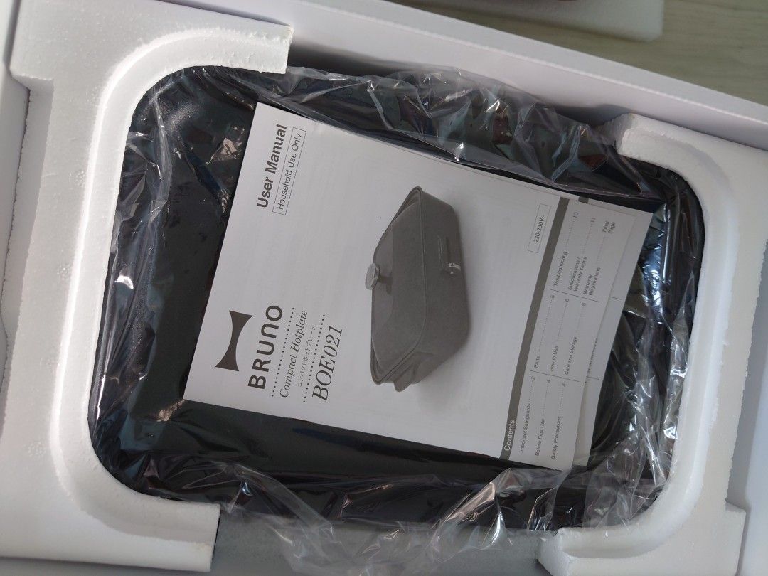 Bruno compact hot plate red, Furniture & Home Living, Kitchenware ...