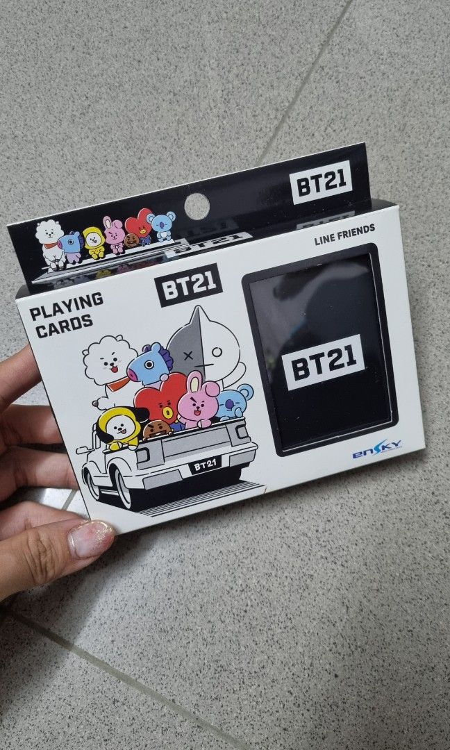 BT21 Playing Cards, Hobbies & Toys, Toys & Games on Carousell