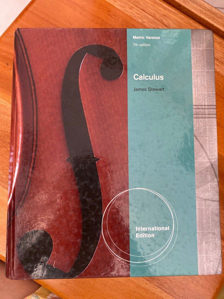 Calculus (7th edition) - James Stewart, Hobbies & Toys, Books ...