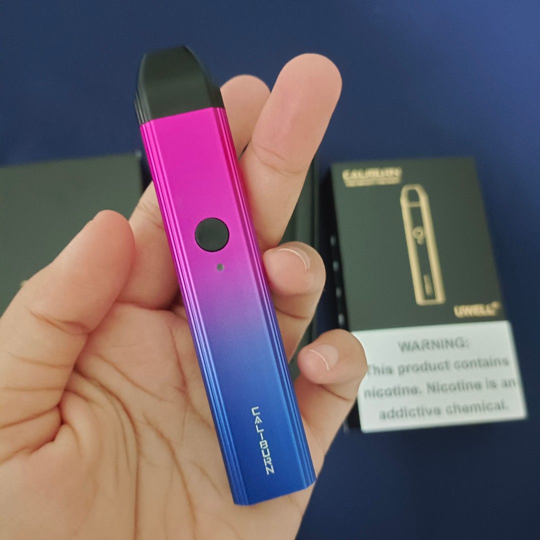 Caliburn pods purple vape vapoor pod NEGO, Elektronik, Lainnya di Carousell