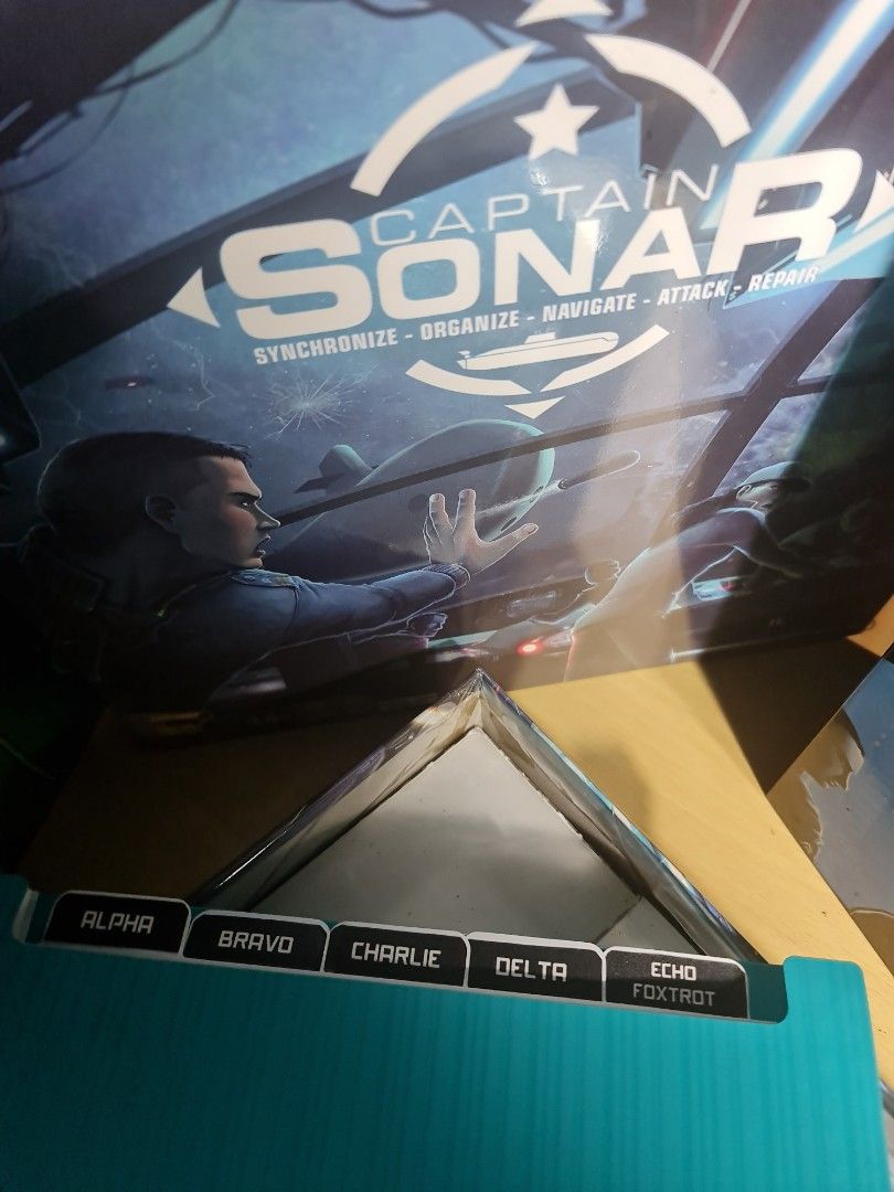 Captain Sonar Board Game, Hobbies & Toys, Toys & Games on Carousell