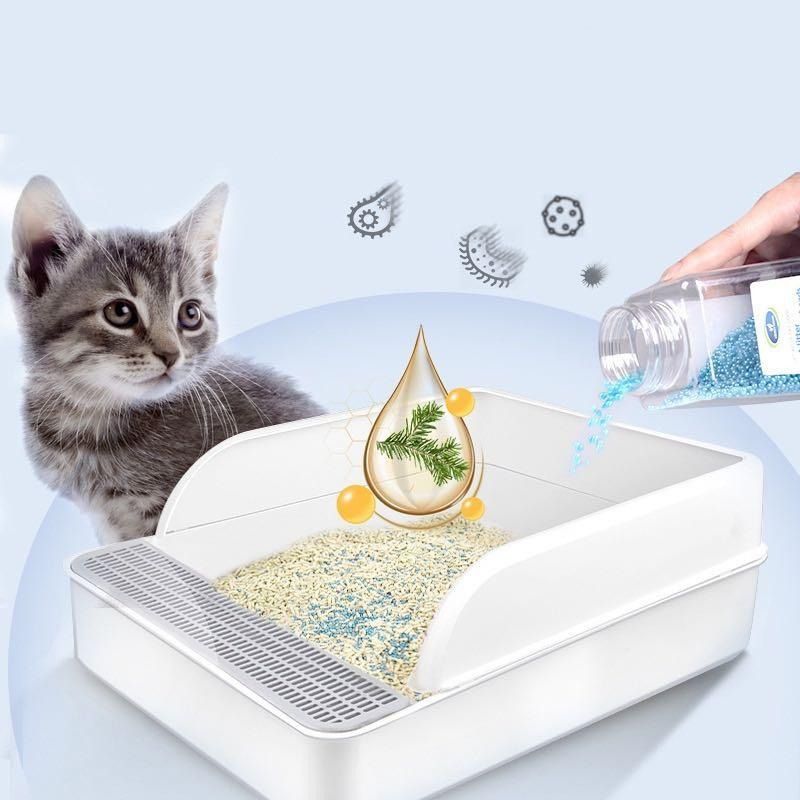 Cat Litter Deodorant Beads Absorb Odour Charcoal Beads non cat cage ...