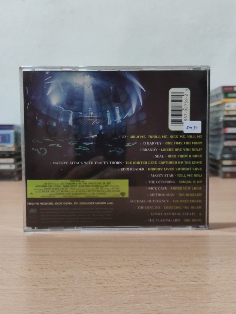 (CD) Batman Forever Original Music From The Motion Picture, Hobbies & Toys, Music & Media, CDs ...