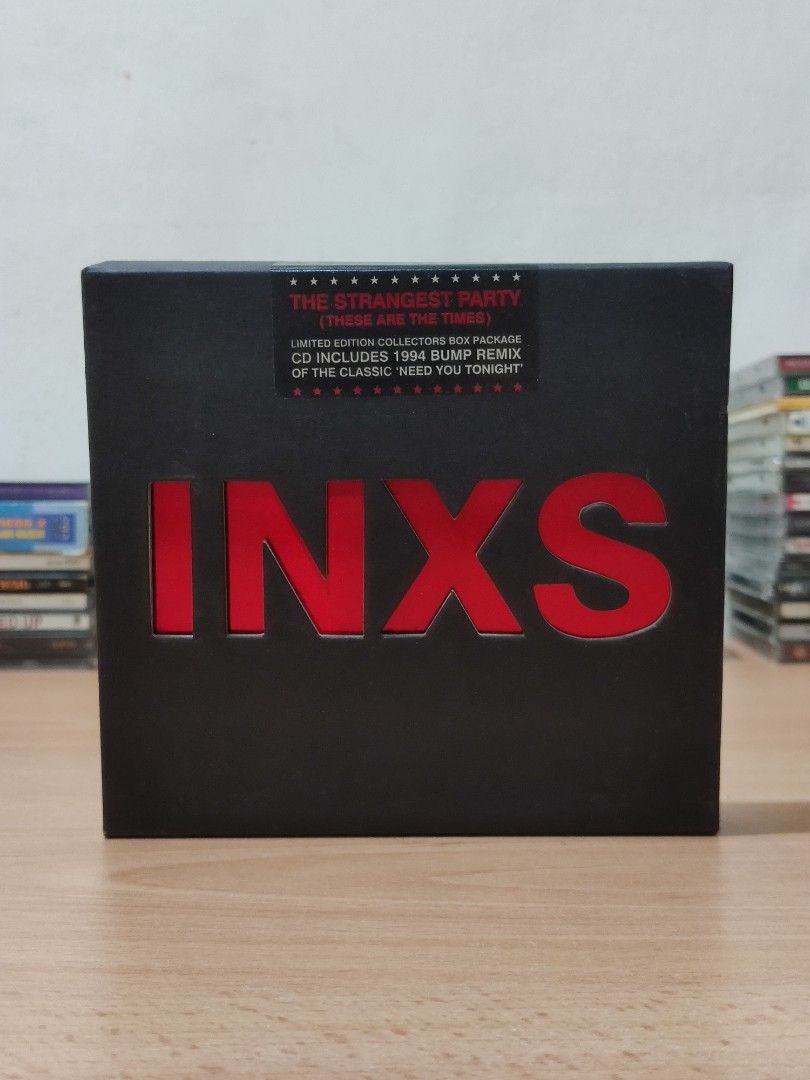 (CD) INXS The Strangest Party (These Are The Times) Limited Edition Collectors Box Package ...