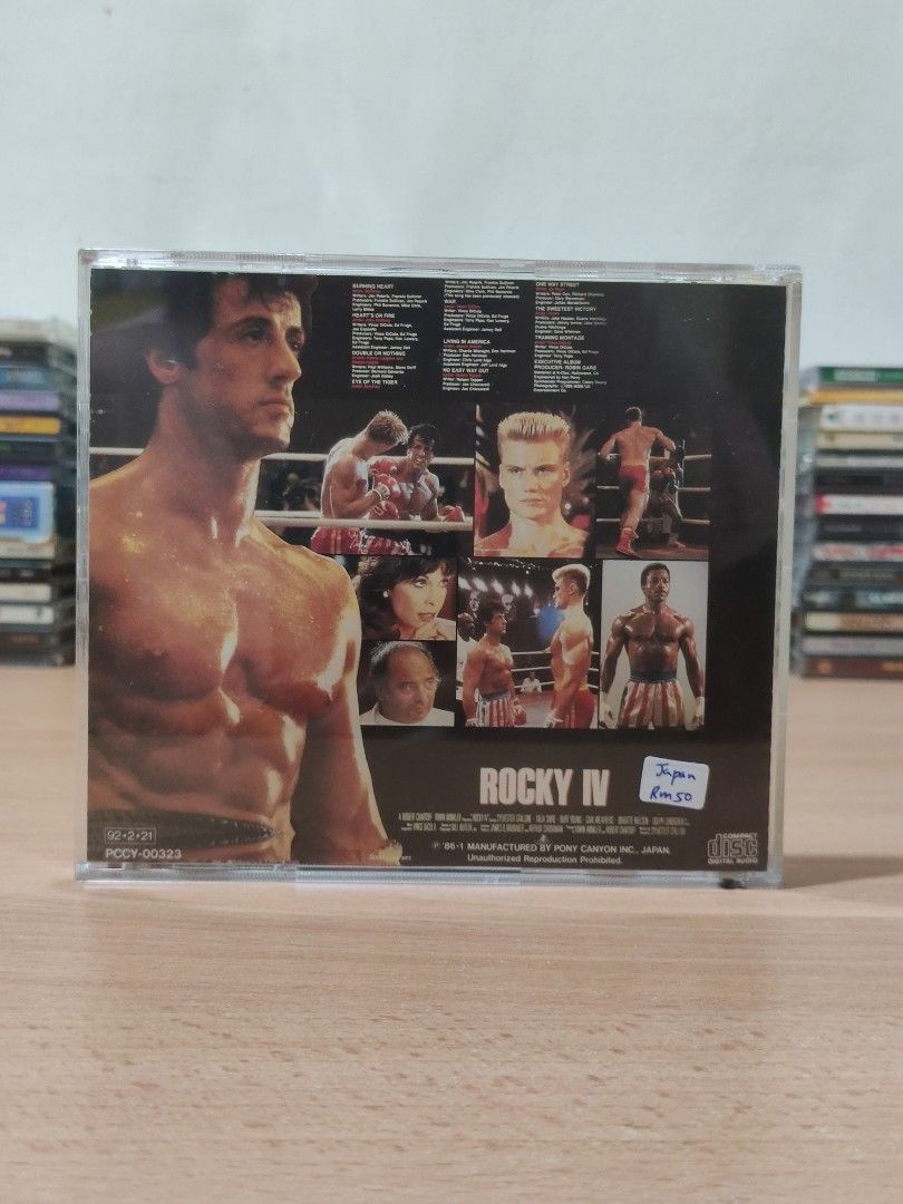 (CD) Rocky IV Original Motion Picture Soundtrack , Hobbies & Toys ...