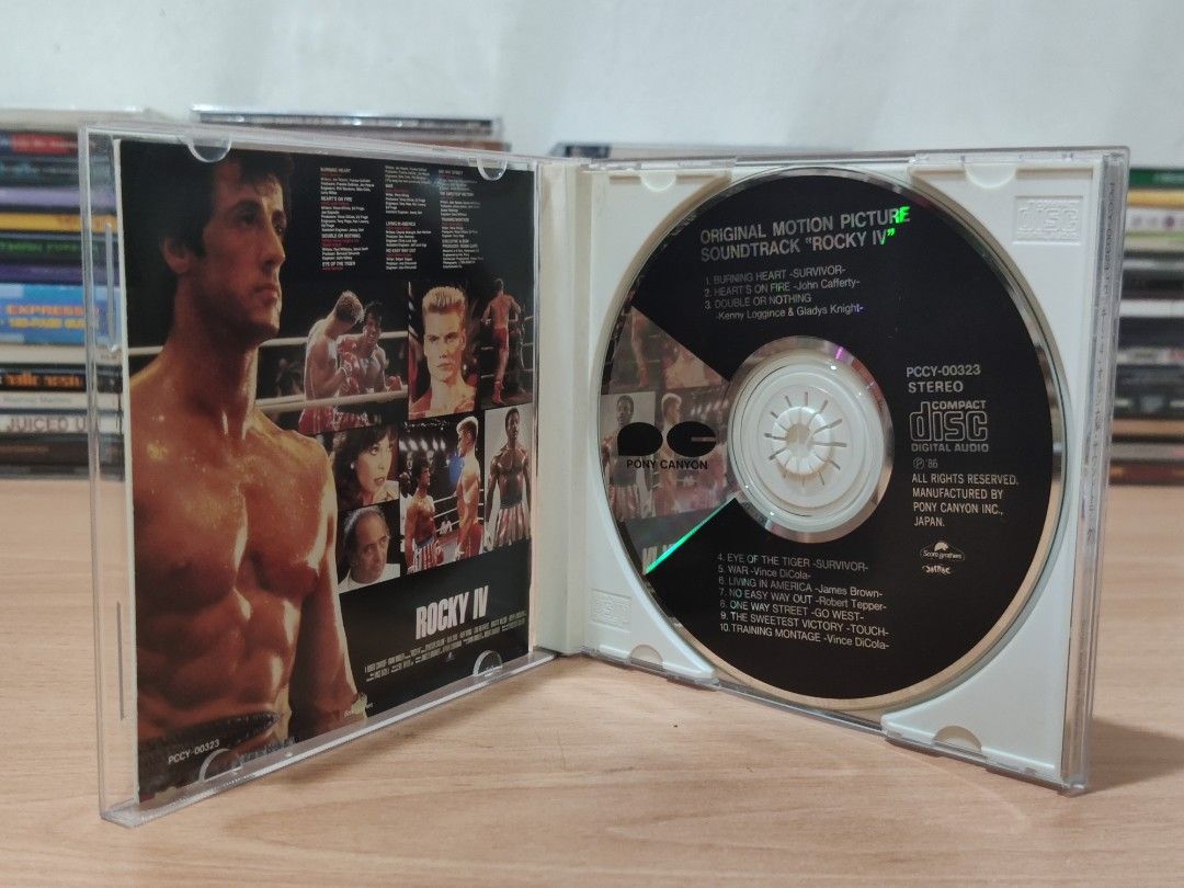 (CD) Rocky IV Original Motion Picture Soundtrack , Hobbies & Toys ...