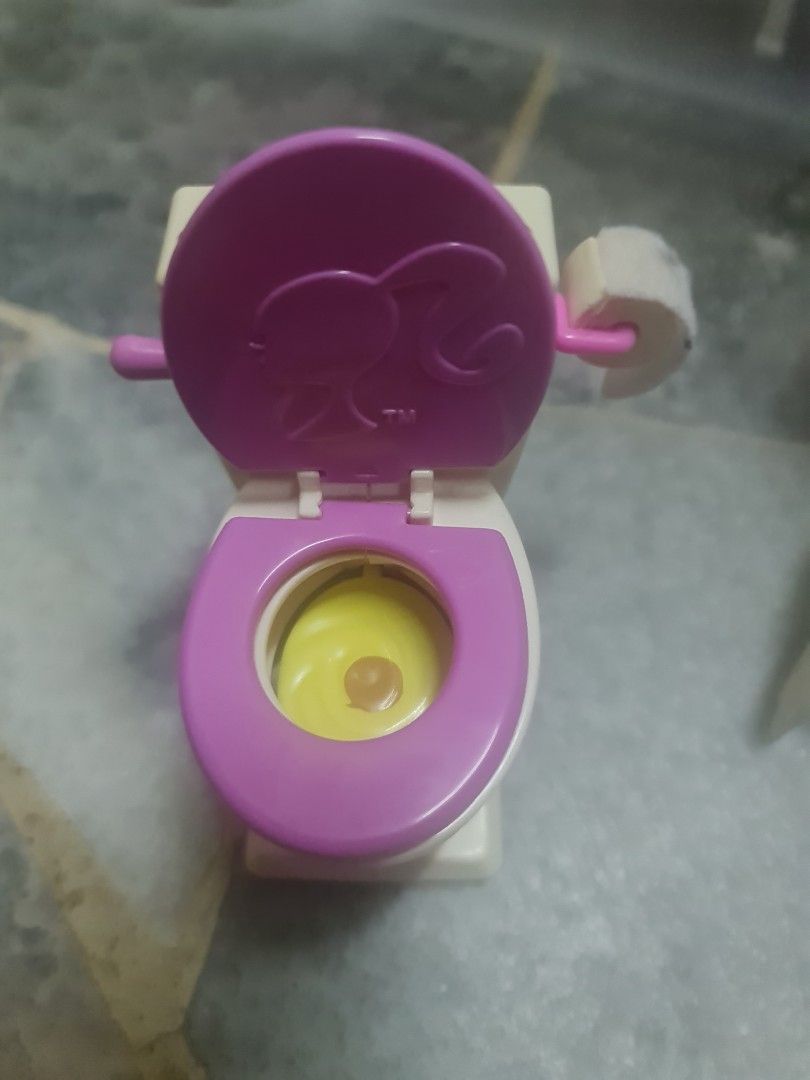 Chelsea Barbie Washroom, Hobbies & Toys, Toys & Games on Carousell