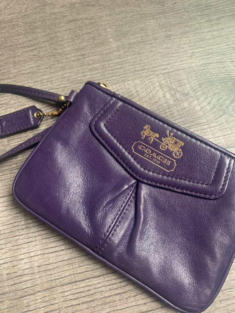 Coach Wristlet, Luxury, Bags & Wallets on Carousell