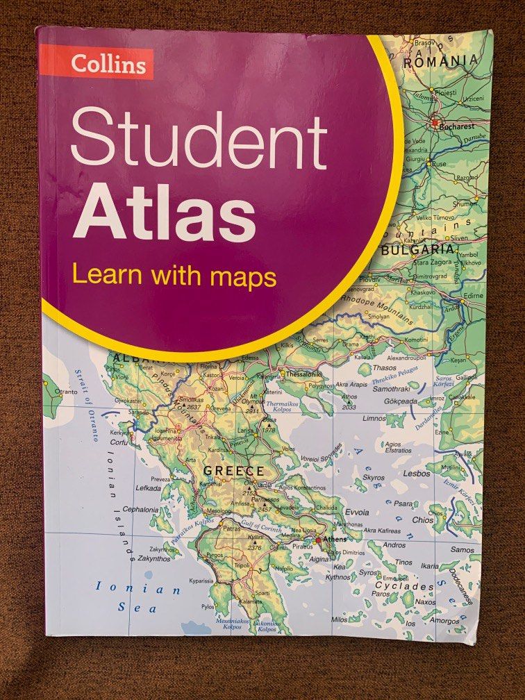 Collins Student Atlas, Hobbies & Toys, Books & Magazines, Textbooks on ...