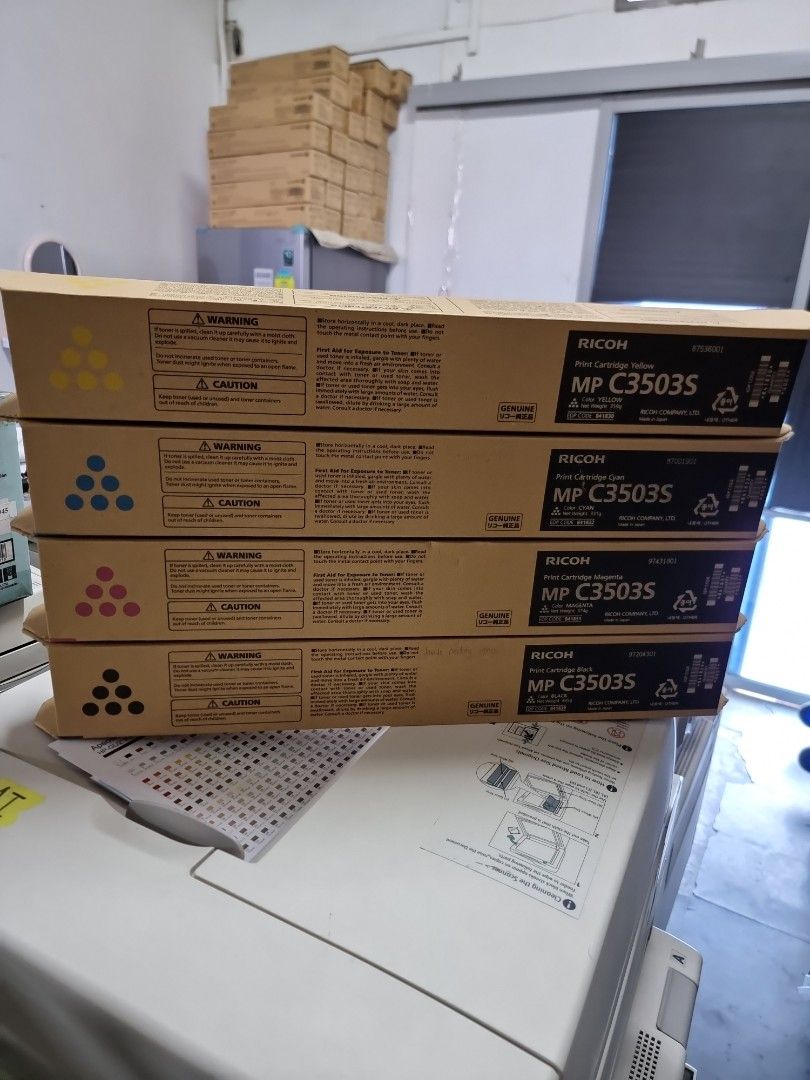 Color printer toner cartridge, Computers & Tech, Printers, Scanners ...