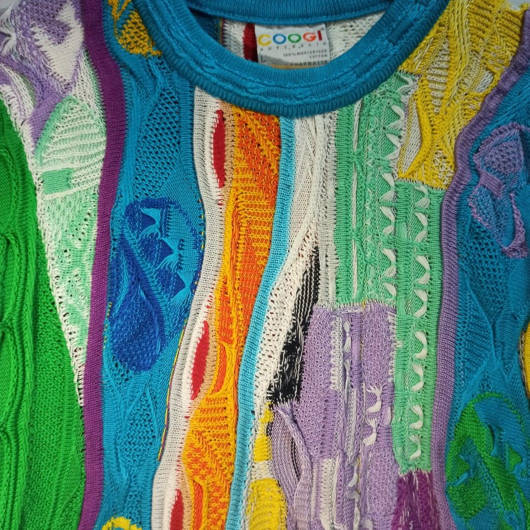 Coogi Sweater, Women's Fashion, Tops, Longsleeves on Carousell