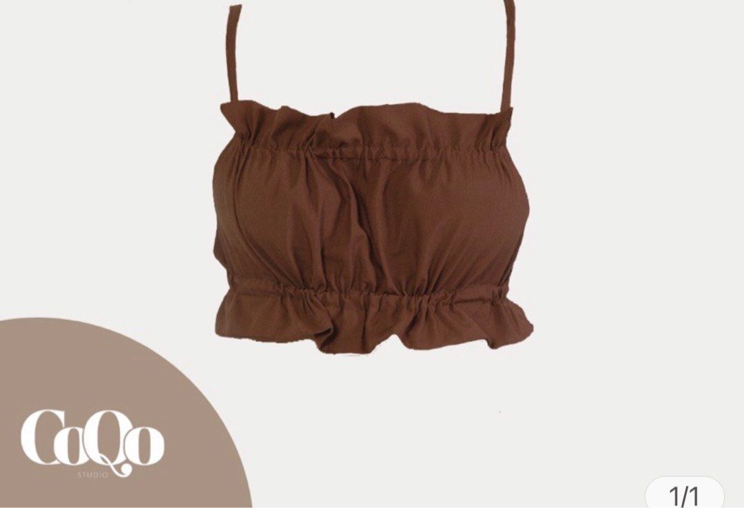 CoQo Studio - Backless Top, Women's Fashion, Tops, Sleeveless on Carousell