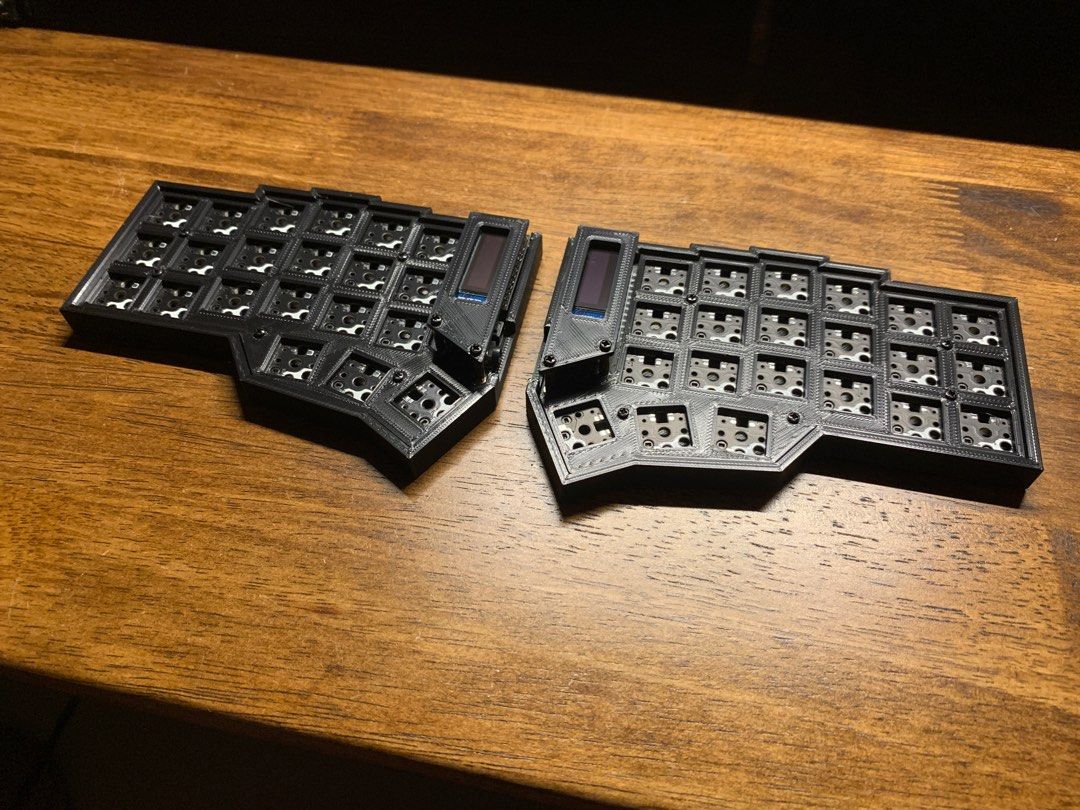 Corne Chocolate LP low profile choc hotswap split ergonomic keyboard 40 ...