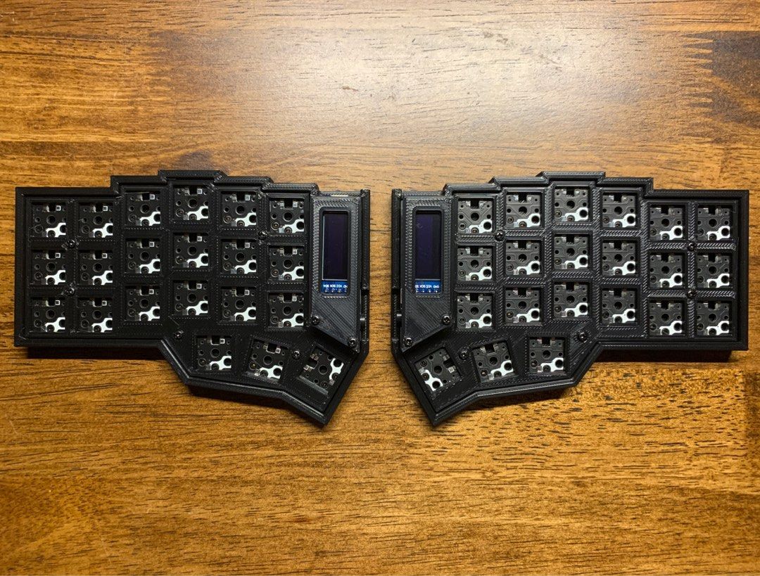 Corne Chocolate LP low profile choc hotswap split ergonomic keyboard 40 ...