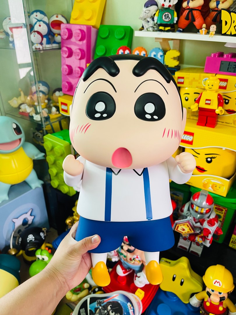 CRAYON SHIN CHAN WHITE UNIFORM 43CM OVERSIZED, Hobbies & Toys, Toys ...