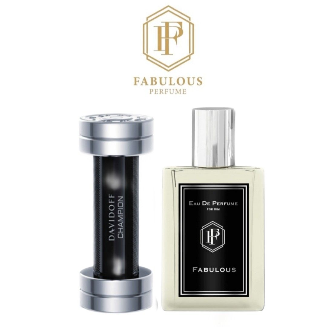 DAVIDOFF CHAMPION BY FABULOUS PERFUME | SPRAY EDP, LASTS UP TO 48HRS ...