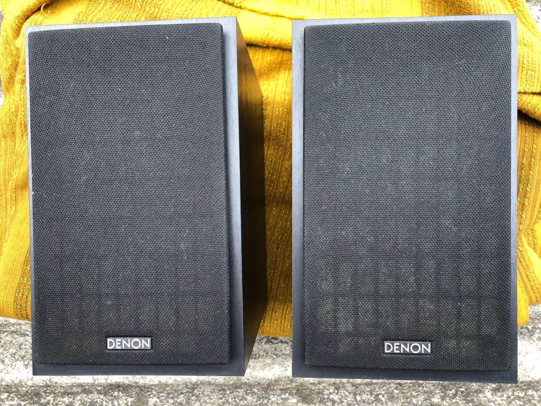 Denon SC M40 Black Speakers, Elektronik, Audio di Carousell