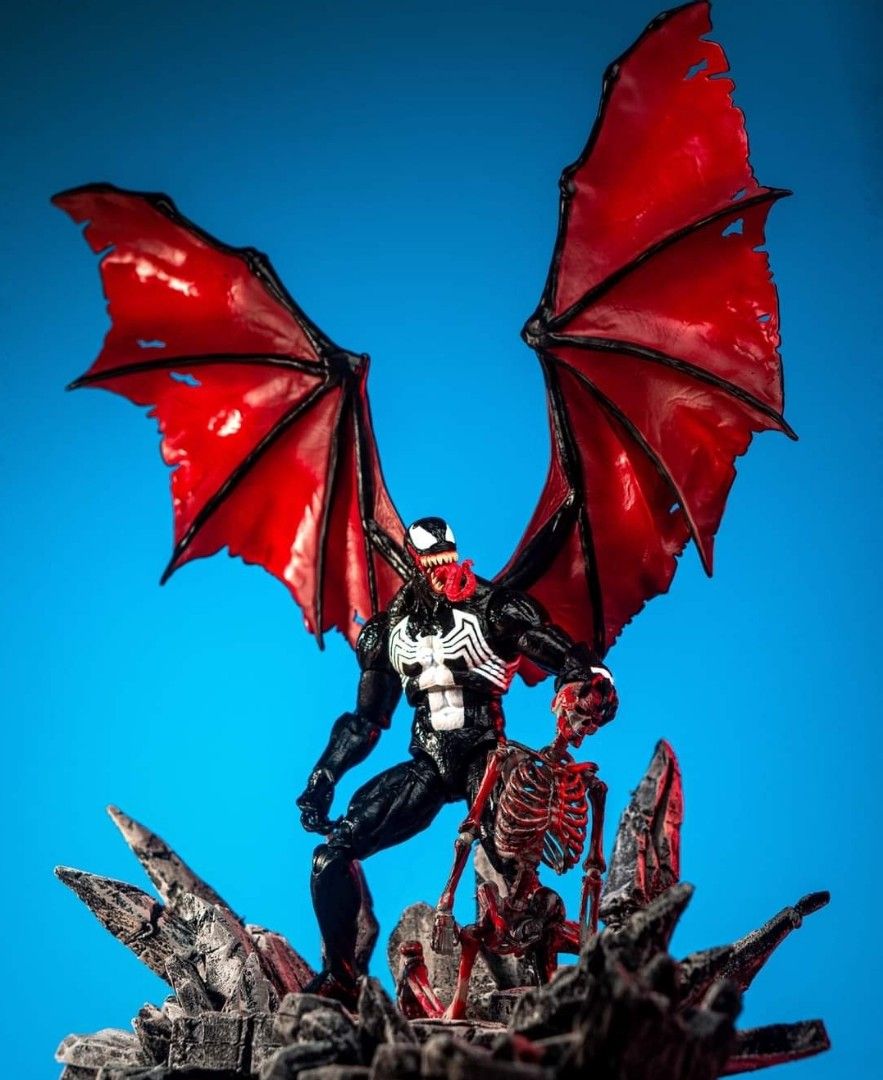 Diorama Base Stone Crush Ruins Mortal Kombat X-men Mafex Marvel Legends ...