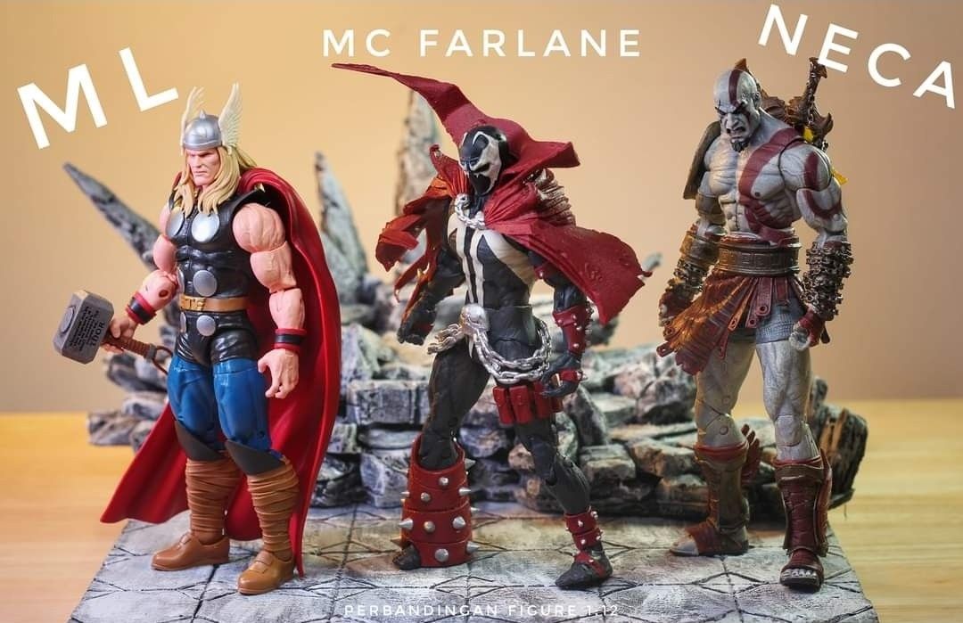 Diorama Base Stone Crush Ruins Mortal Kombat X-men Mafex Marvel Legends ...