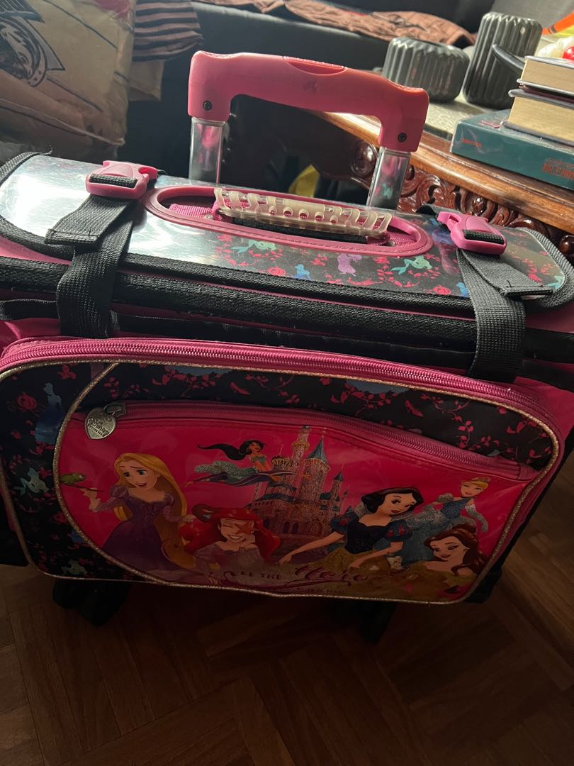 Disney princess trolley bag, Hobbies & Toys, Stationary & Craft ...