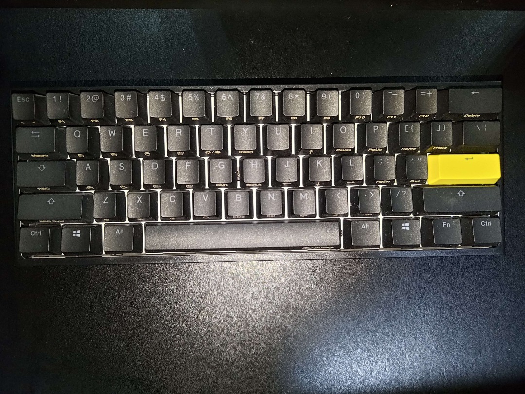 Ducky One 2 Mini RGB 60% Mechanical Keyboard (Cherry Mx Speed Silver ...