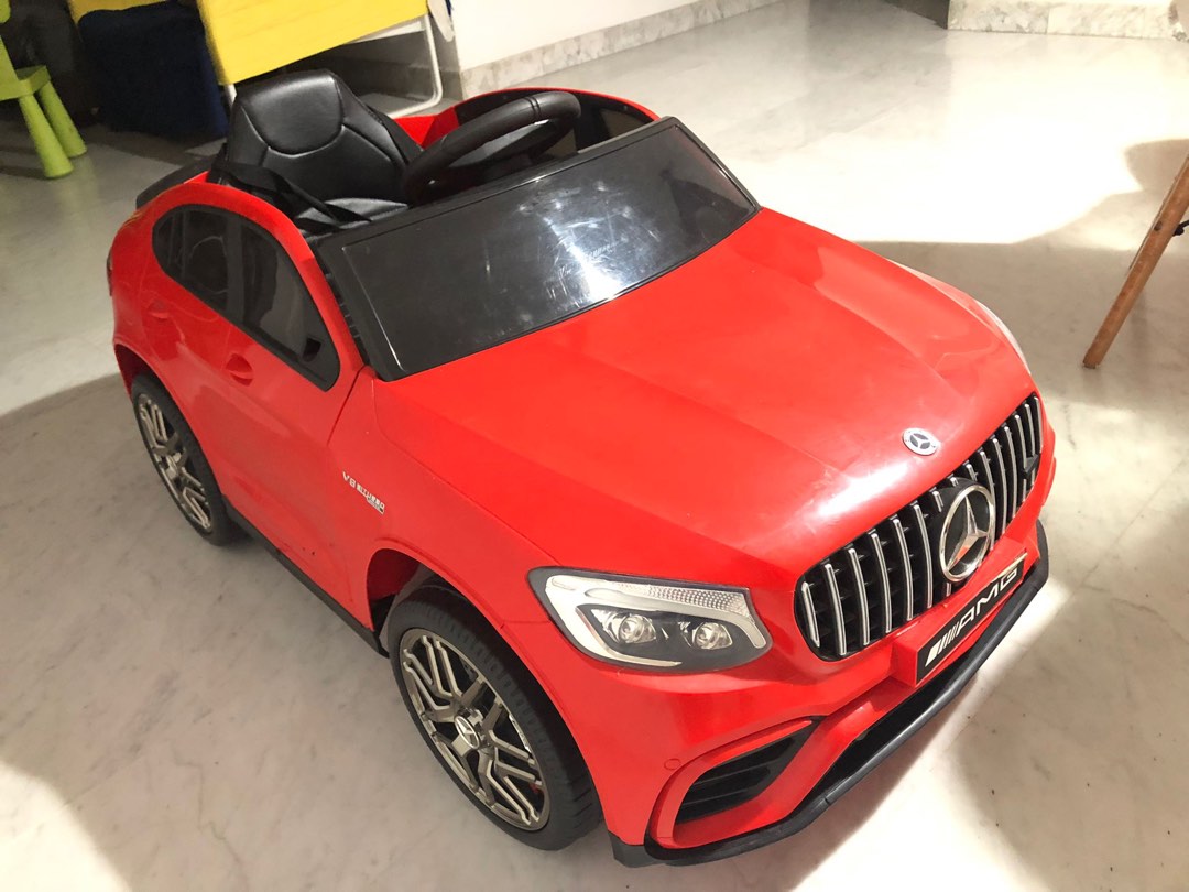 Electric car for Kids (mercedes benz), Babies & Kids, Infant Playtime ...