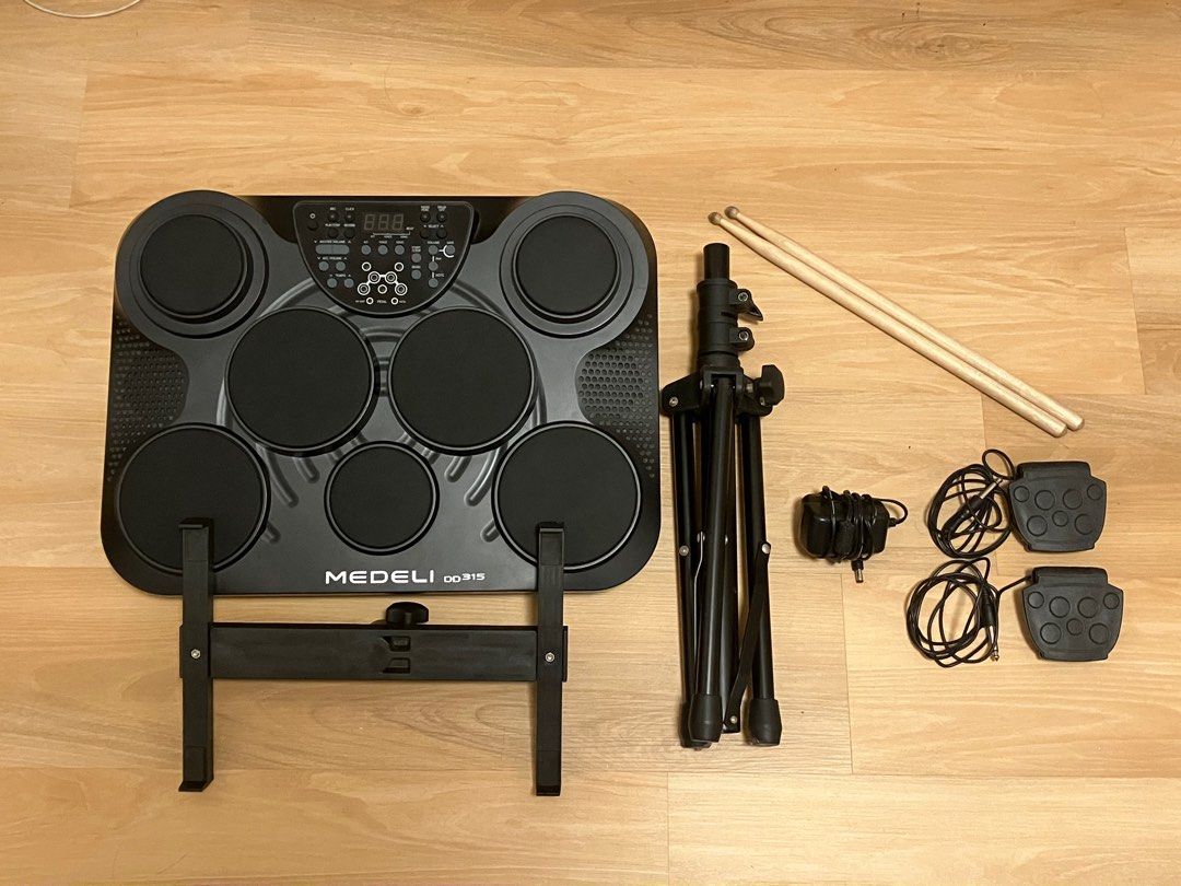 Electric drum (Medeli DD315), Hobbies & Toys, Music & Media, Musical ...