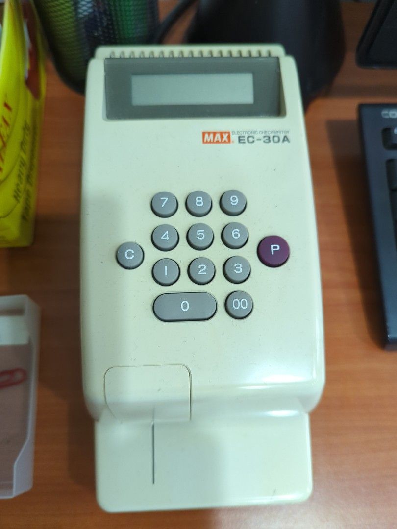 Electronic Checkwriter EC-30A, Computers & Tech, Printers, Scanners ...