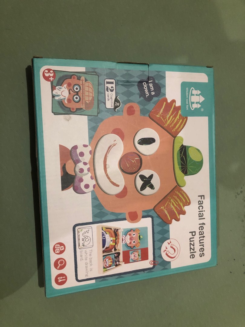 Facial features Puzzle, Hobbies & Toys, Toys & Games on Carousell