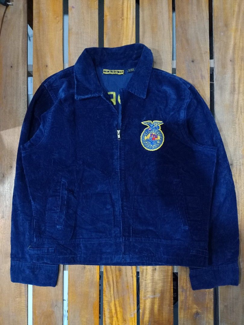 VINTAGE FFA JACKET made in USA, Men's Fashion, Coats, Jackets and ...