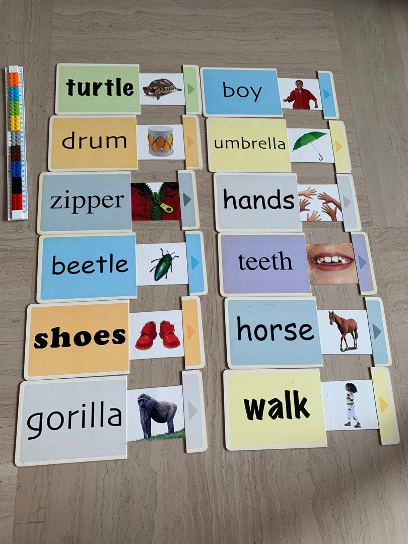 Flash cards, Hobbies & Toys, Books & Magazines, Children's Books on ...