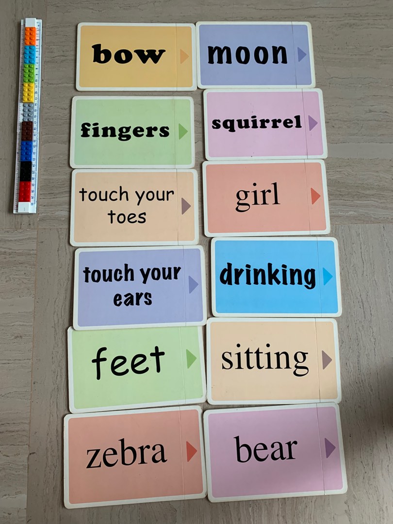 Flash cards, Hobbies & Toys, Books & Magazines, Children's Books on ...
