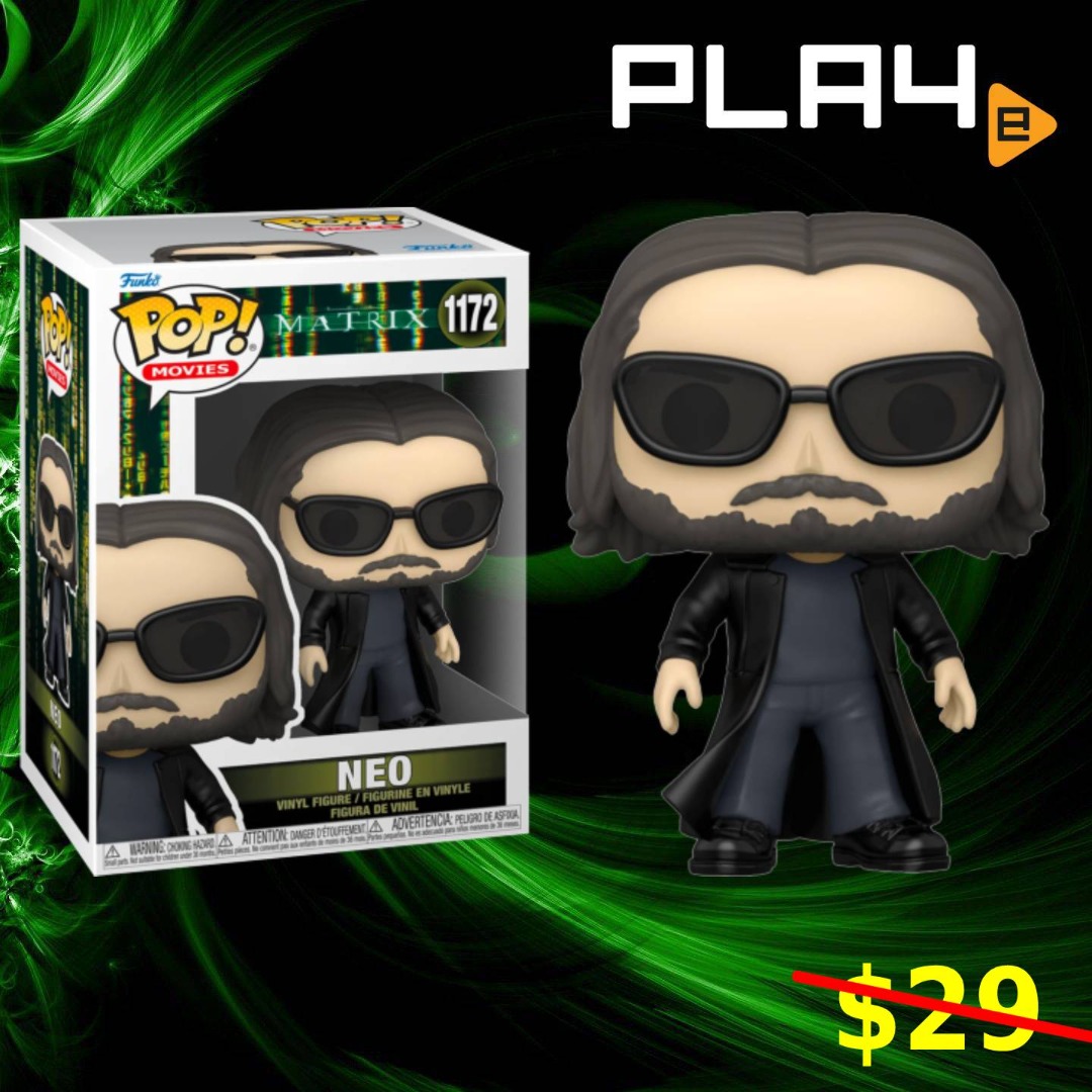 Funko POP! (1172) The Matrix Neo (7102079) Brand New, Hobbies & Toys ...