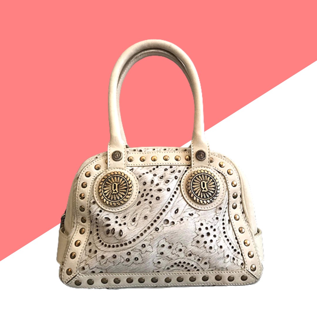 Galliano Mini Bowlers Bag, Luxury, Bags & Wallets on Carousell