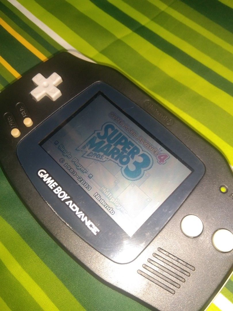 GameBoy Advance (black), Video Gaming, Video Game Consoles, Nintendo on ...