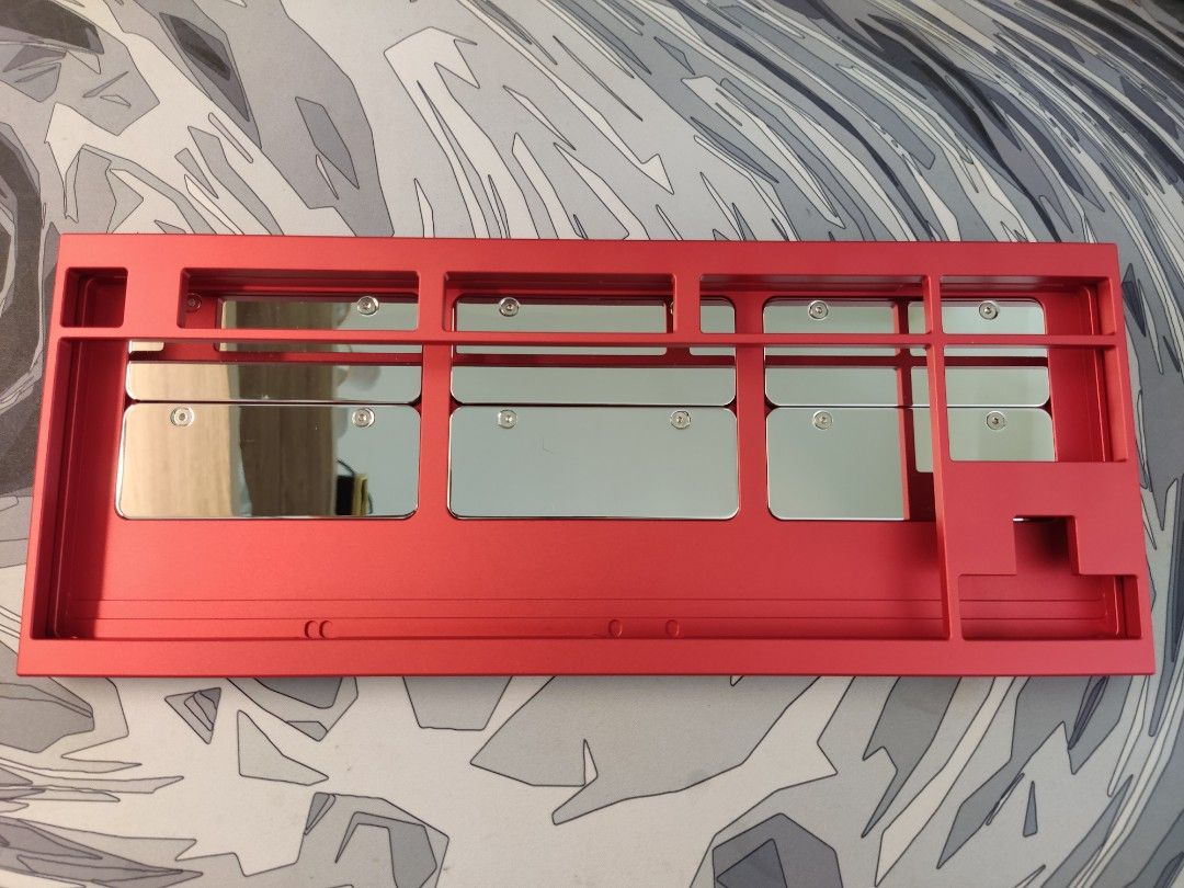 Geonworks F1-722 Crimson Red Custom Mechanical Keyboard, Computers ...